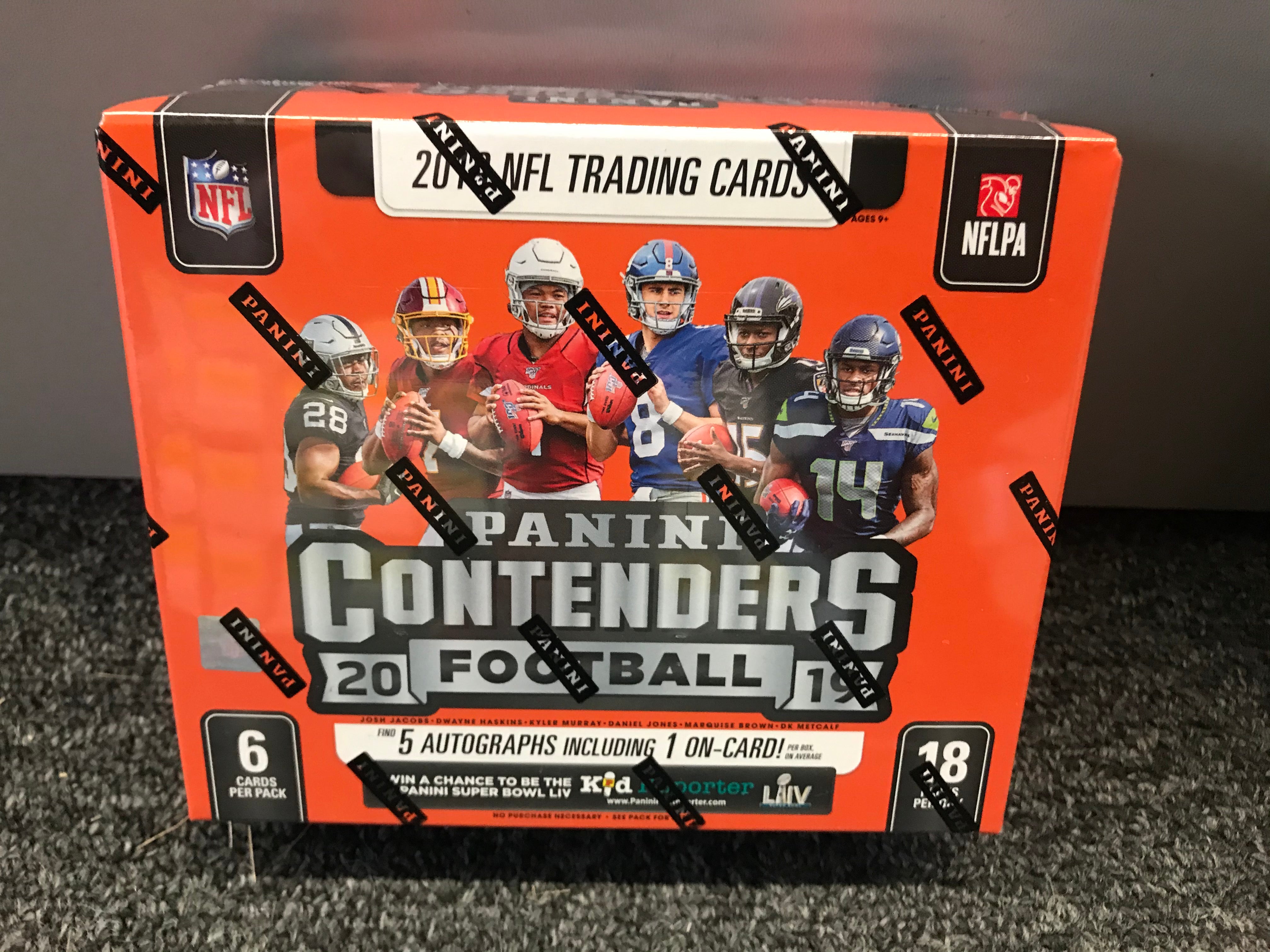 2019 CONTENDERS NFL HOBBY BOX – Hoody's Collectibles